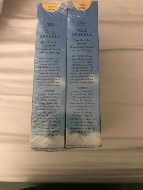 Full Sparkle Refill Set of 2 Fuller Brush 16oz Window All Purpose ...