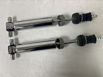 1974-78 MUSTANG II PINTO BOBCAT FRONT GAS SHOCKS CHROME HOT RAT STREET ...