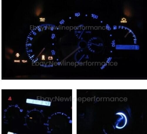 Blue Cluster /Climate Control / Keyring LED Bulb Kit For Lexus IS300 ...