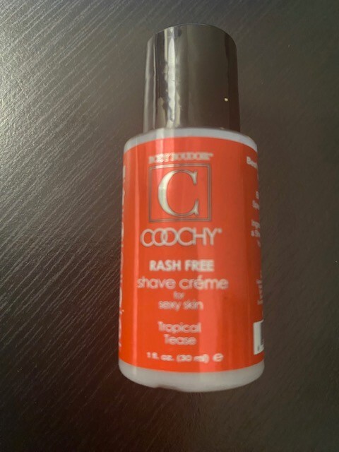 COOCHY RASH FREE SHAVE CREAM TROPICAL TEASE 1 oz new | eBay