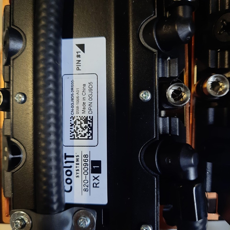 Dell PowerEdge C6420 C6400 Direct Contact Liquid Cooling Heatsink ...