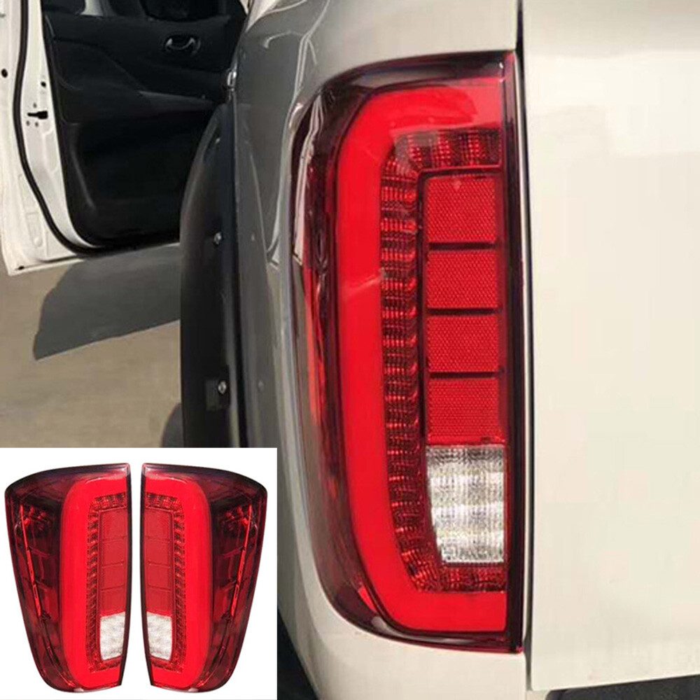 LED Rear Tail Light Brake Park Lamp LH+RH Pair For Nissan Navara NP300 ...