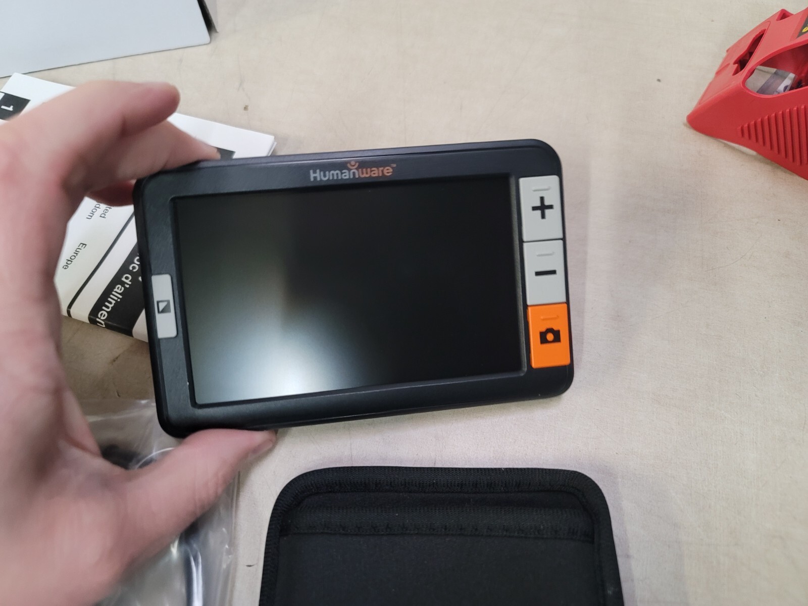 HumanWare explore 5 Handheld Electronic Magnifier, Low Vision Aids NOB ...