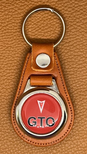 RED GTO KEYCHAIN PREMIUM LEATHER 100% HIGH QUALITY | eBay