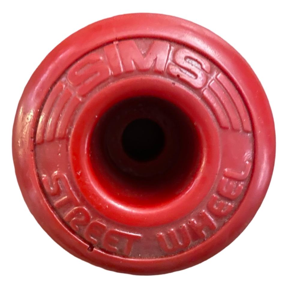 RARE SIMS STREET SKATEBOARD WHEELS OLD SCHOOL VISION HAWK HOSOI SLIGHT ...