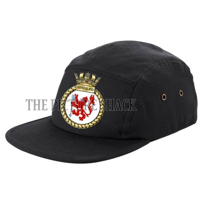 HMS SUTHERLAND SHIPS CREST PRINTED ON A BASEBALL CAP. ROYAL NAVY | eBay UK