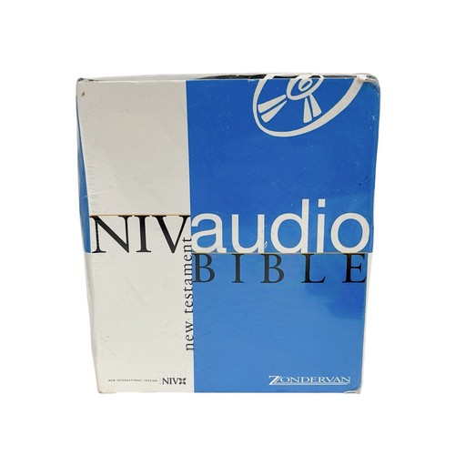 Zondervan NIV Audio Bible New Testament 16 Audio Disc Set Voice Only ...