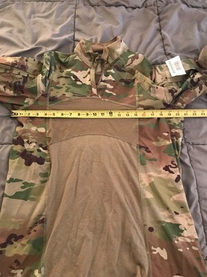 Advanced 1/4 Zip Combat Shirt, Flame Resistant Size X-L code word ...