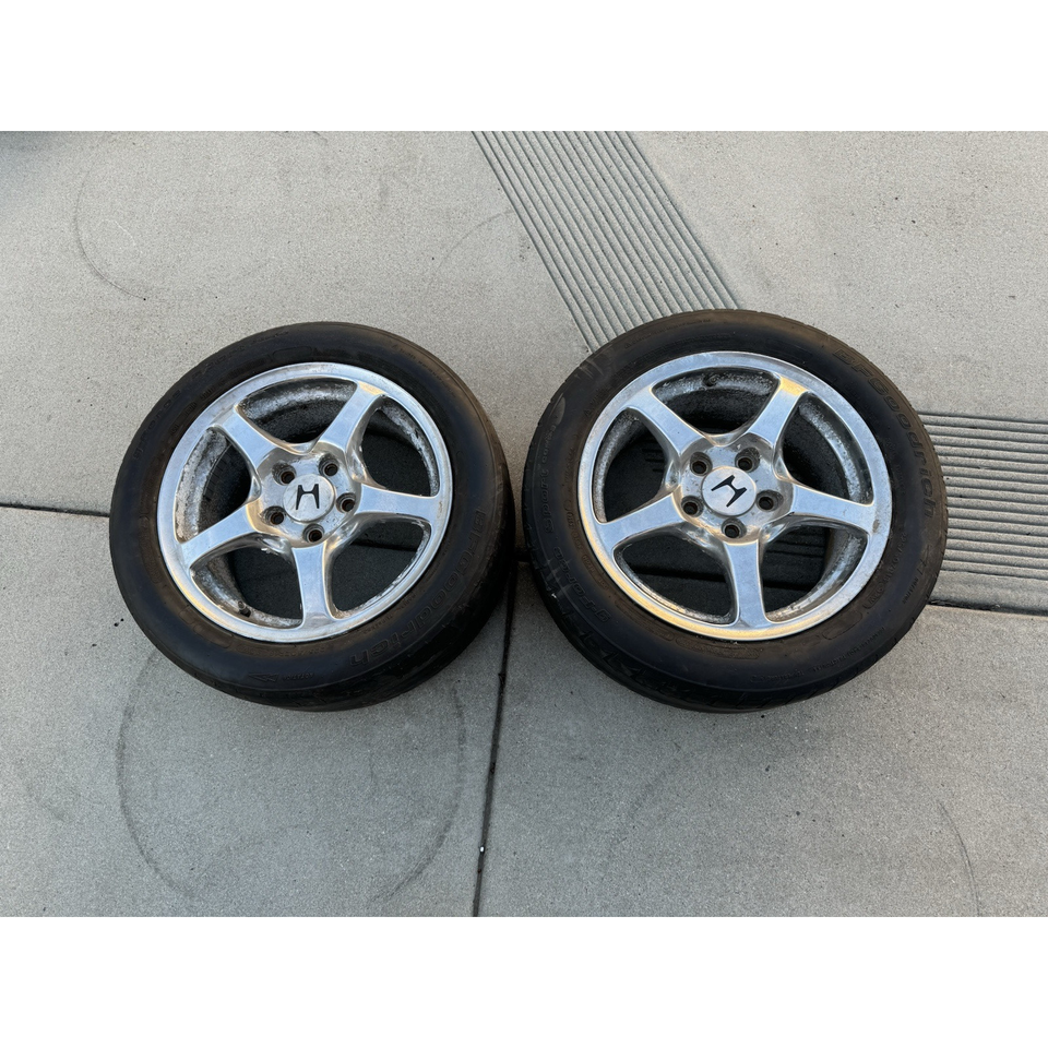 🔥 OEM Honda S2000 AP1 Rear Factory Wheels with Center Caps (CHROME ...