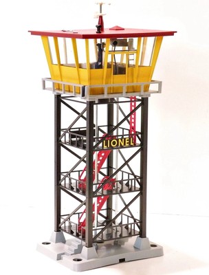 LIONEL OPERATING RAILROAD CONTROL TOWER 6-2318! O GAUGE TRAIN LAYOUT ...