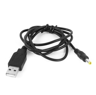 USB A to DC 5V 4.0mm/1.7mm Power Adapter Cable Lead 80cm Charger for ...