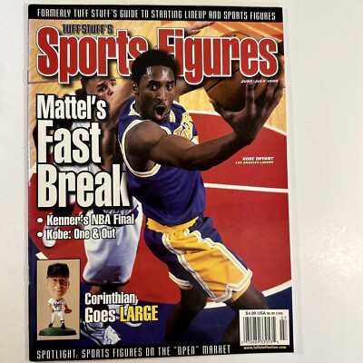 June-July 1998 TUFF STUFF'S SPORTS FIGURES/PRICE GUIDE/KOBE BRYANT ...