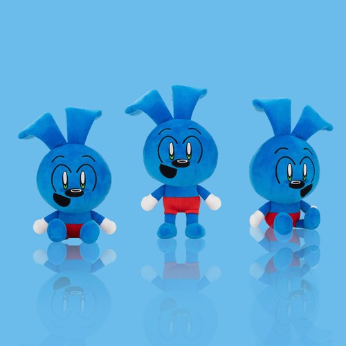 1X Riggy Rabbit Monkey Plush Toy Cartoon Anime Figure Stuffed Animal ...