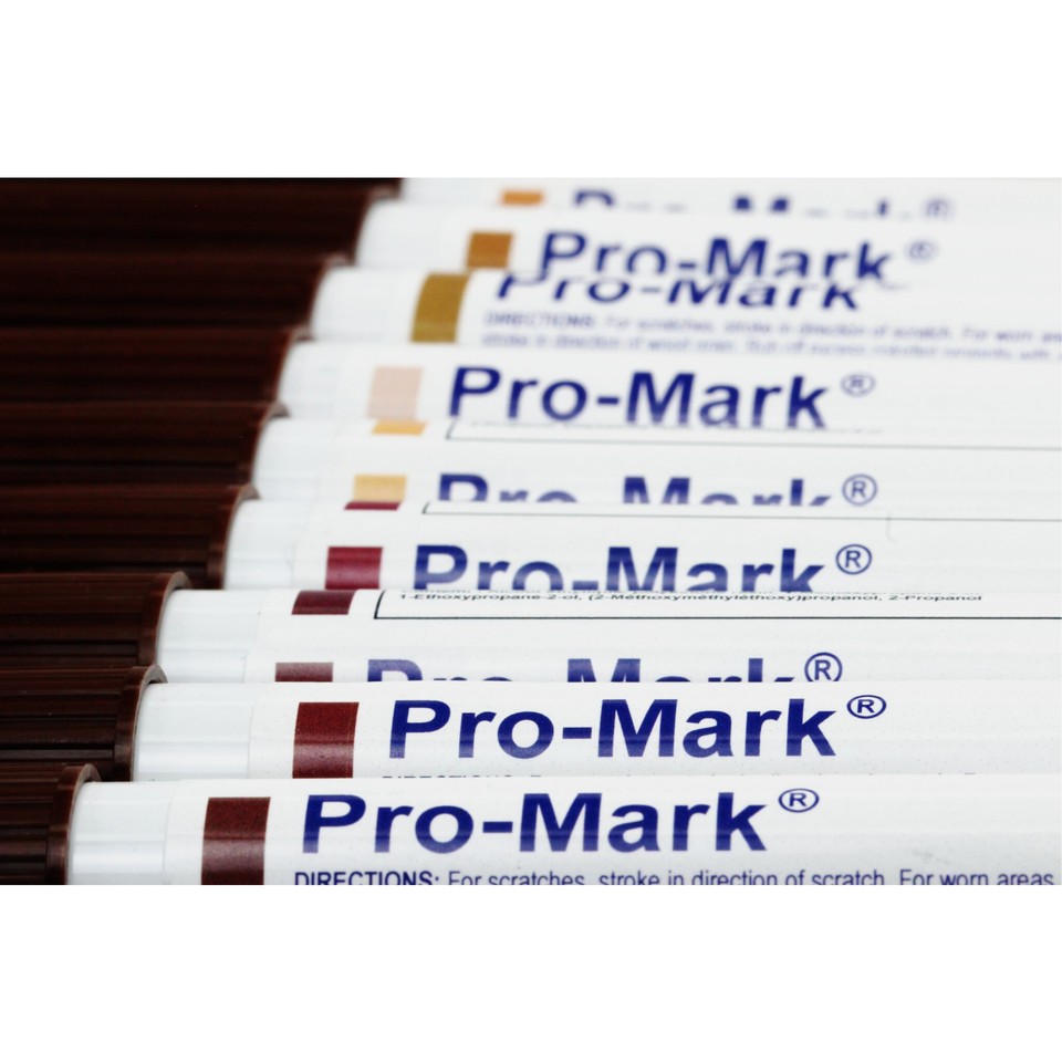 12 Pack Mohawk Pro Mark Ii Cabinet Furniture Touch up Stain Marker Kit ...