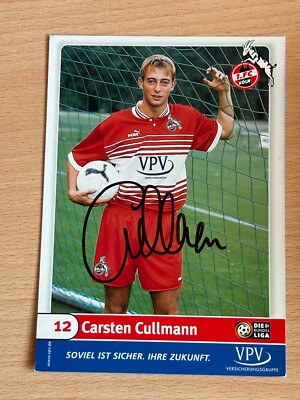 Carsten Cullmann - 1. FC Köln - Autogrammkarte original signiert ...