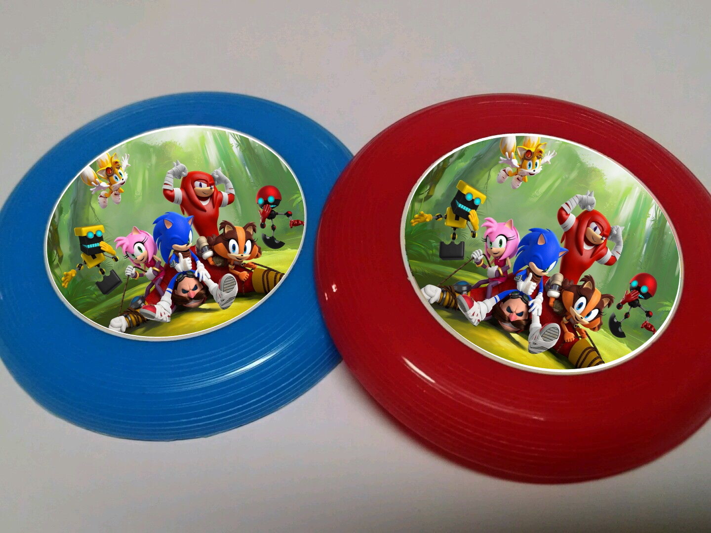12 SONIC BOOM mini frisbees birthday party favors, treat bag loot ...