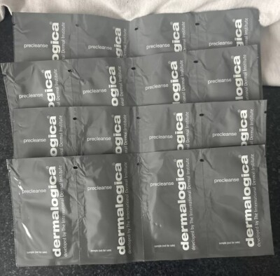 4x Dermalogica Precleanse Sample Packet Sets (16 Packets Total) SEALED ...