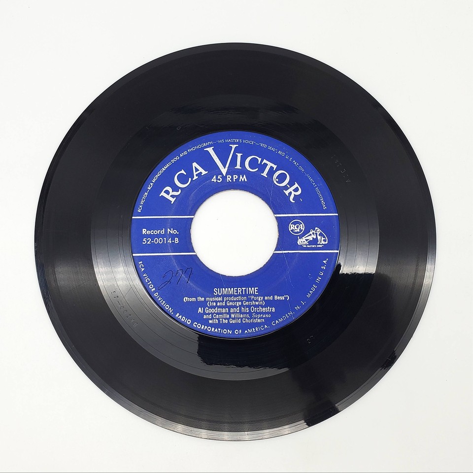 Al Goodman And His Orchestra Rhapsody In Blue Single Record RCA 1950 52 ...