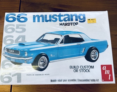 AMT Ford Mustang Hardtop Model Kit#2207 1966 Build Custom Or Stock NOS ...
