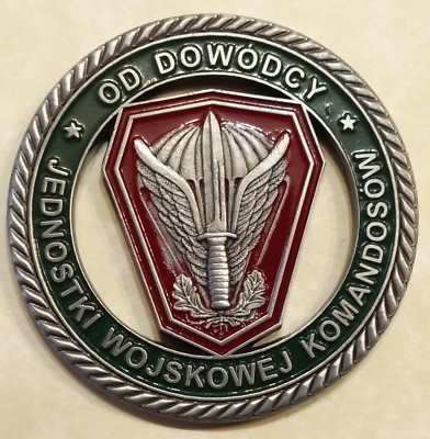 Polish Special Forces GROM JWK Commander Col Kukula Military Challenge ...