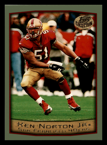 1999 Topps Collection Ken Norton Jr. San Francisco 49ers #129 Centered ...