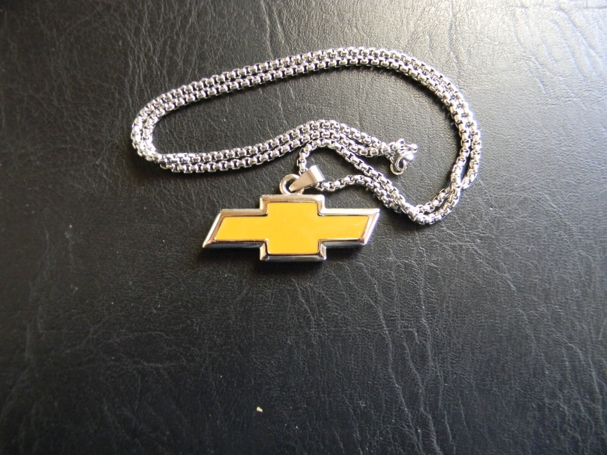 Chevy Bowtie Necklace