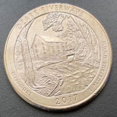 Ozark National Scenic Riverways P 2017 ATB Commemorative Quarter | eBay