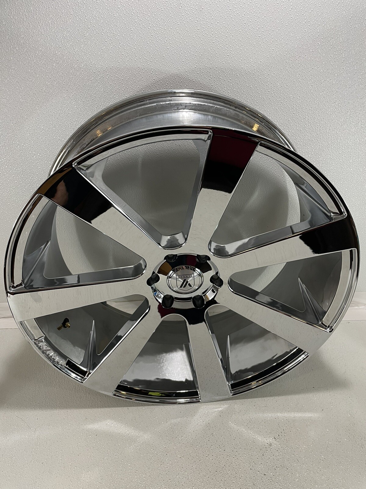 26" Asanti Black ABL-15 Apollo Chrome Wheel 6x5.5 26x10 15mm Rim ...