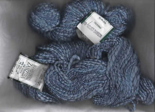 Colinette Zanziba Vintage Hand Dyed Yarn - Color #118 Velvet Damson - 2 ...