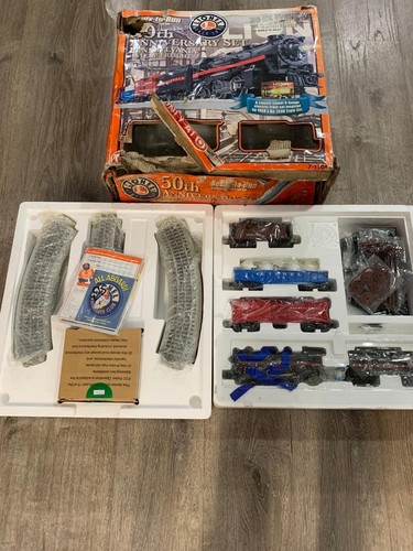 Lionel 7-11087 50th Anniversary Pennsylvania Steam Freight Set Train ...
