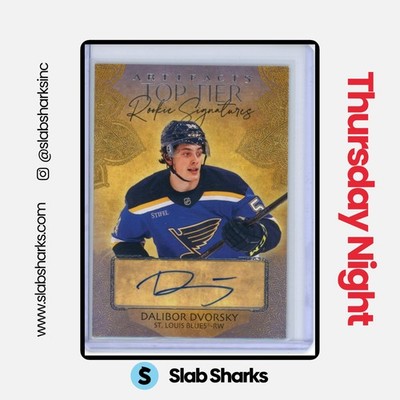 2025 UPPER DECK ARTIFACTS DALIBOR DVORSKY TOP TIER ROOKIE SIGNATURES ...