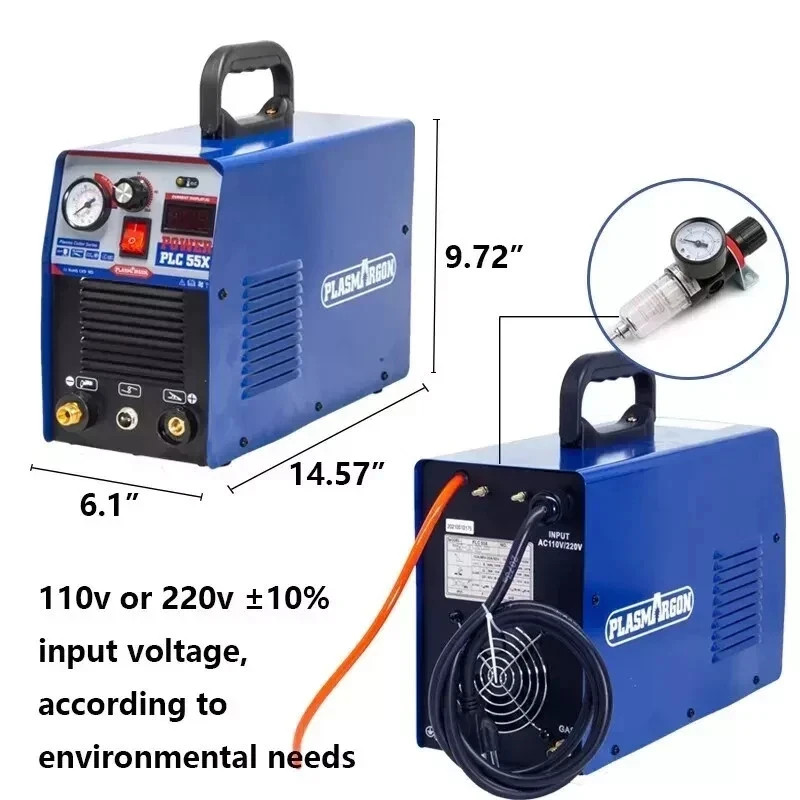 CUT55 110/220V 55A Plasma Cutter Machine IGBT DC Inverter Fit Precise ...