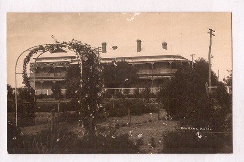 VINTAGE POSTCARD RPPC RENMARK HOTEL, RENMARK S.A 1900s | eBay