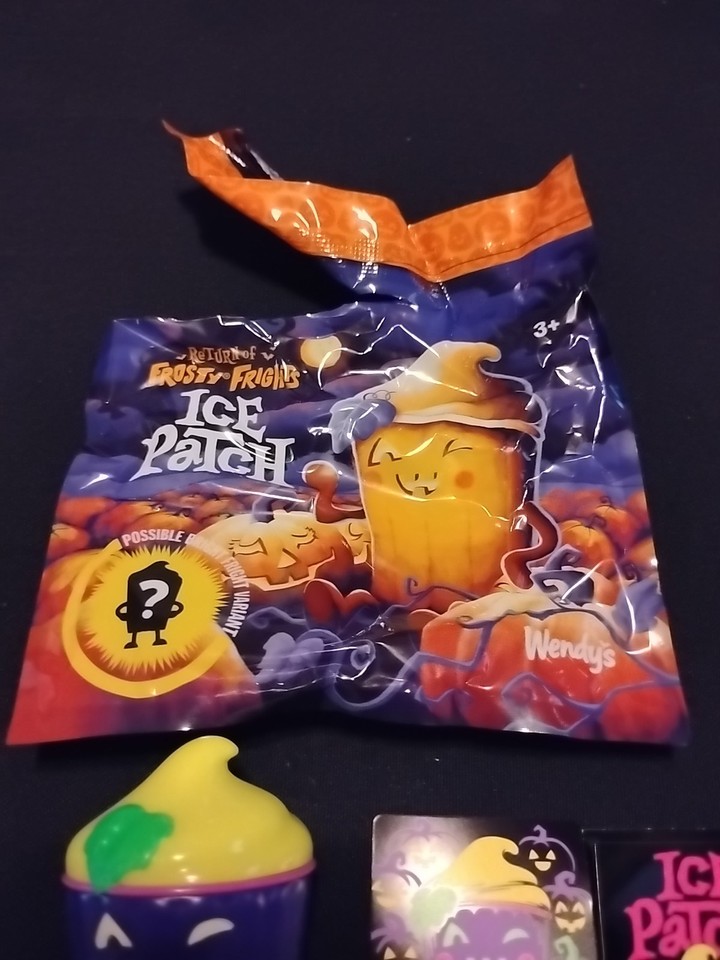 Limited Edition 2025 Wendy's Frosty Frights Bright Neon Variant Ice ...