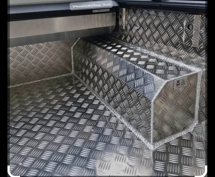 Aluminium Chequer Tread Plate Ally Metal Sheets Checker 5 Bar 2500 x ...