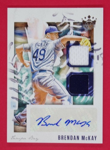 2020 Diamond Kings Brendan McKay Material Signatures #6 DKMS-BM Tampa ...