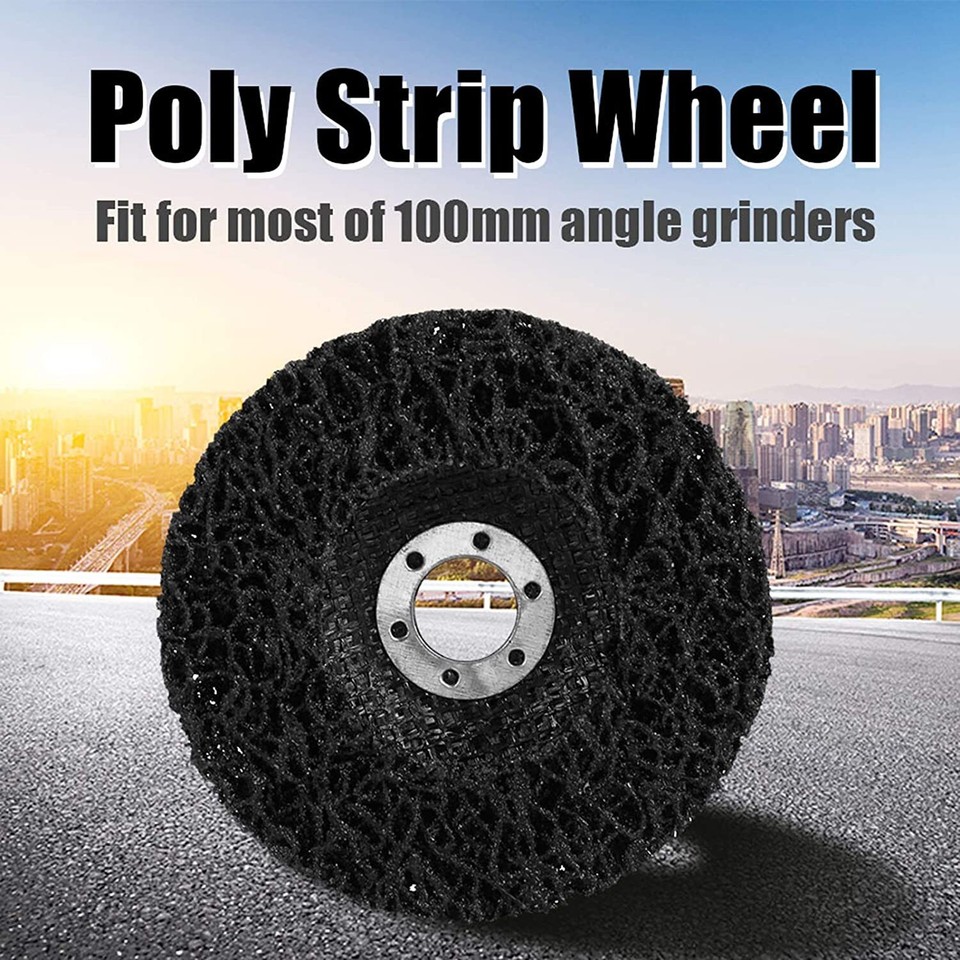 Strip Disc Stripping Wheel Fit Grinder Remove Paint Coating Rust Welds ...
