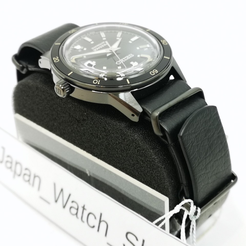 SEIKO PRESAGE BASIC SARY215 Black Automatic Mechanical Men's Watch New ...