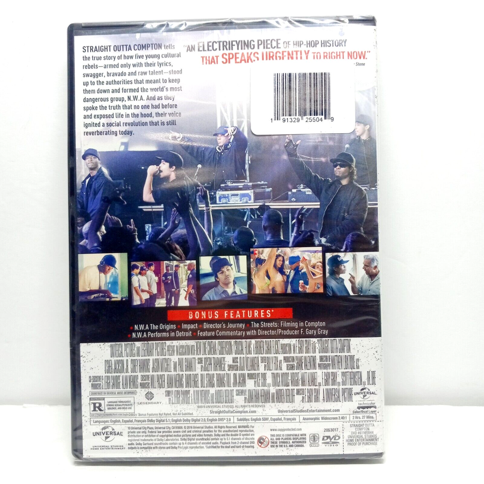 Straight Outta Compton (DVD) Universal Studios 2016 (New Sealed) | eBay