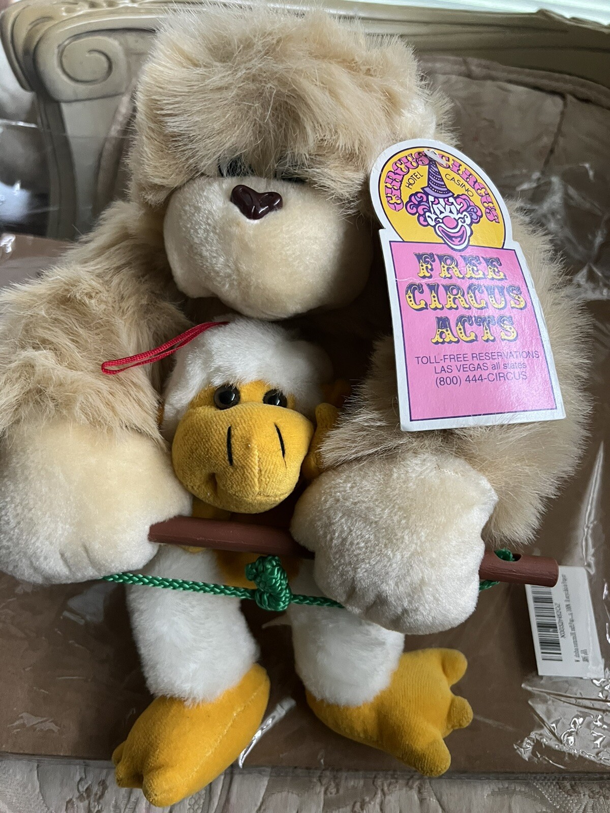 circus circus monkey Extra Little Monkey | eBay