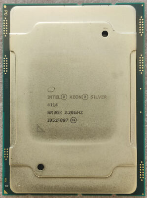 Intel Xeon Silver 4114 (SR3GK) 2.20GHz 10-Core LGA3647 85W 13.75MB ...