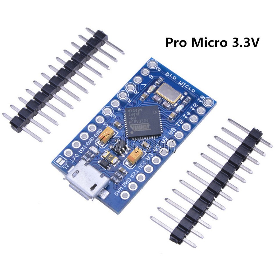 Leonardo Pro Micro ATmega32U4 8MHz 3.3V Replace ATmega328 for Arduino ...