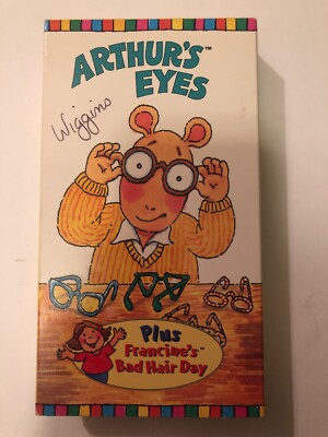 Arthur - Arthur's Eyes - VHS - Two Arthur Cartoon Episodes - Tested ...