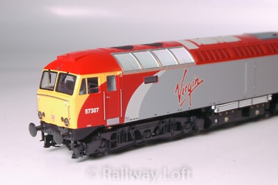 Class 57/3 Diesel 57307 in Virgin Trains livery By Heljan 5701 | eBay UK