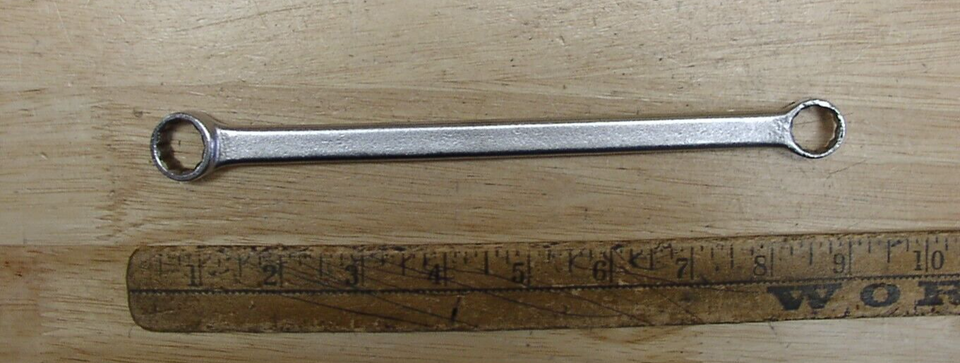 Vntg Proto 1126-L,9/16" X 1/2" X 8-7/16" 12 Pt. Double Box End Wrench ...