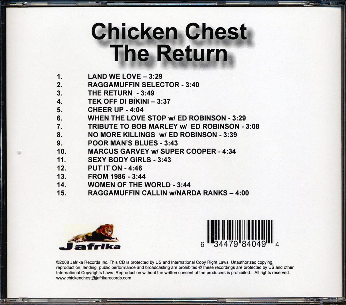 CD Chicken Chest - The Return | eBay
