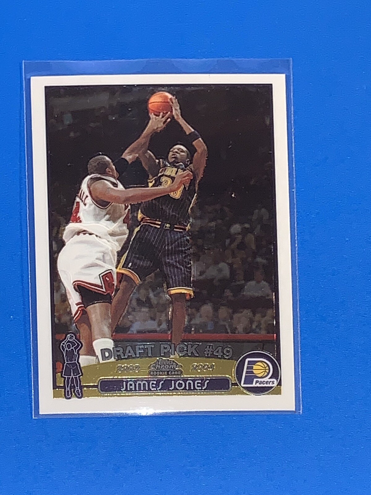 2003-04 Topps Chrome James Jones Rookie Card #152 Indiana Pacers NM ...