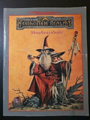 Advanced Dungeons & Dragons 2nd Edition Forgotten Realms Shadowdale ...