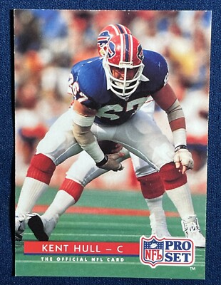1992 PRO SET #95 KENT HULL (BUFFALO BILLS) FOOTBALL CARD | eBay