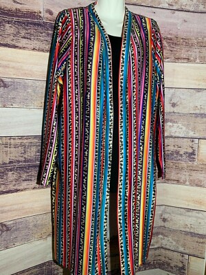 Serape & Leopard Cardigan | eBay